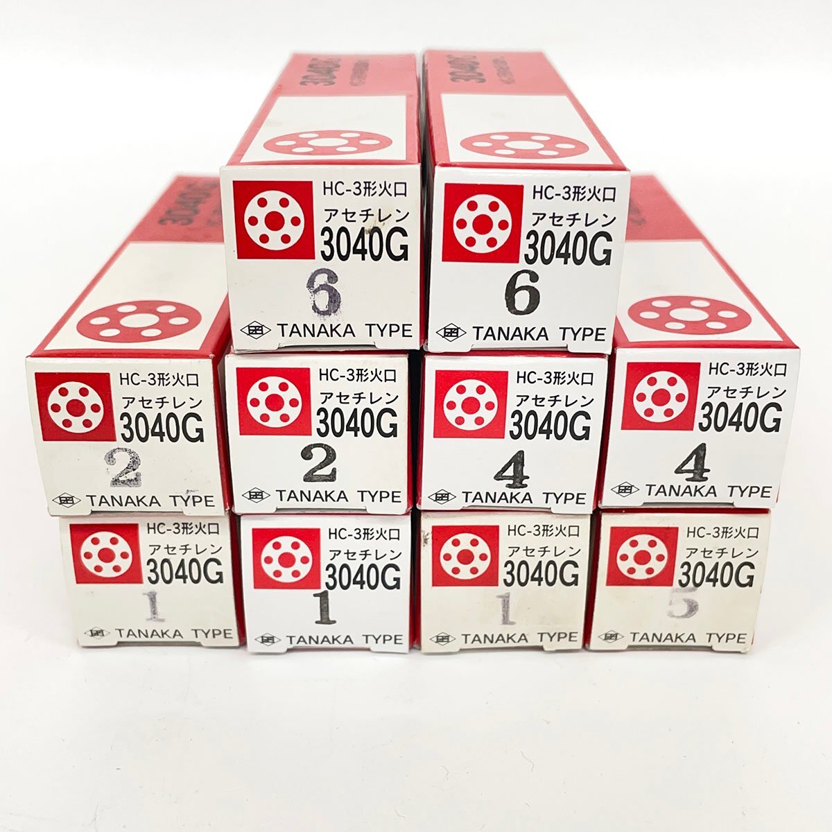 Yahoo!オークション - 未使用品 10個まとめて 日酸TANAKA HC-3形 火口 ...