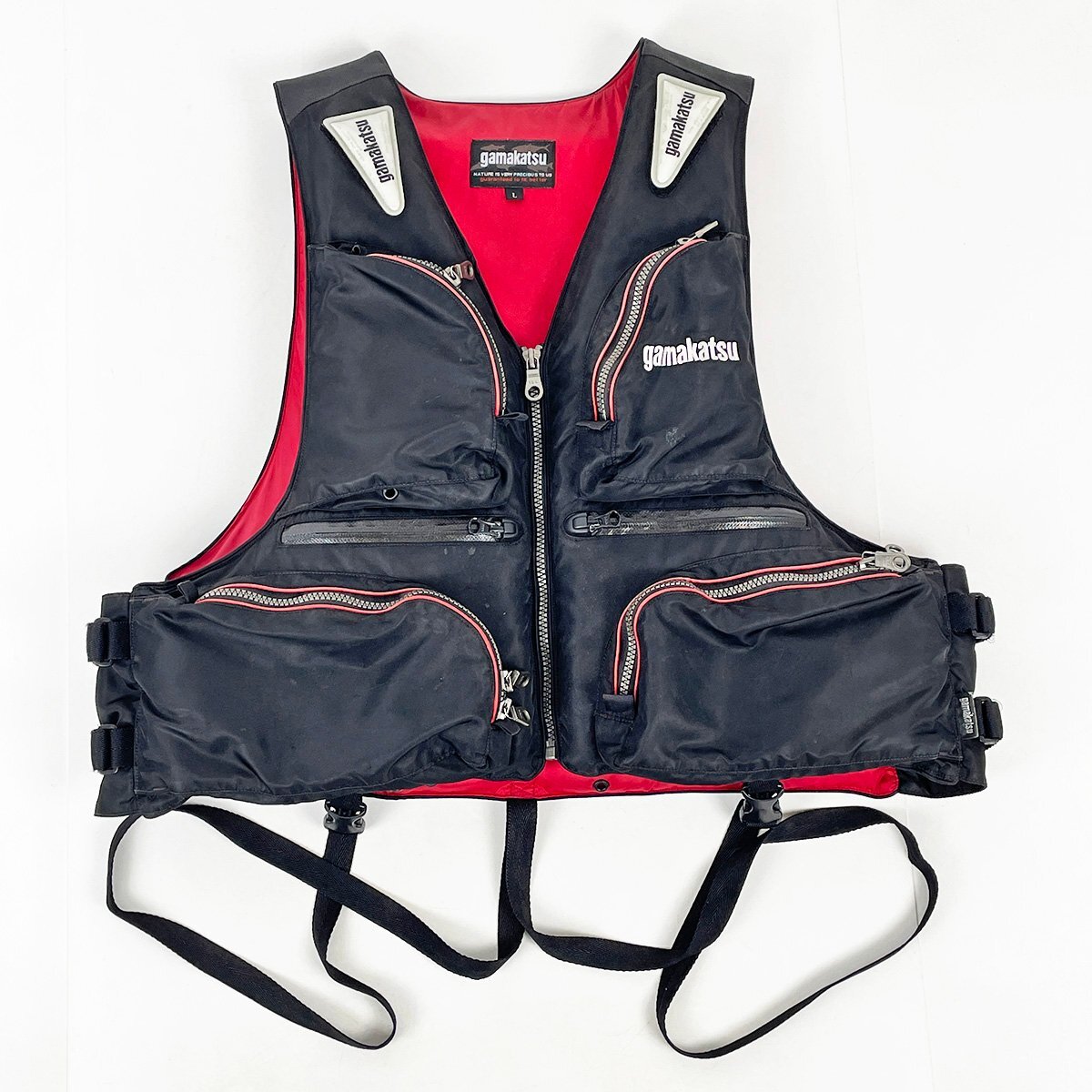 Yahoo!オークション - Gamakatsu がまかつ フローティングベスト GM-21...