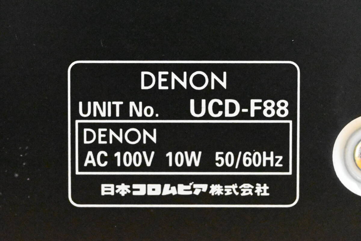 Yahoo!オークション - DENON CDプレーヤー UCD－F88【メ...