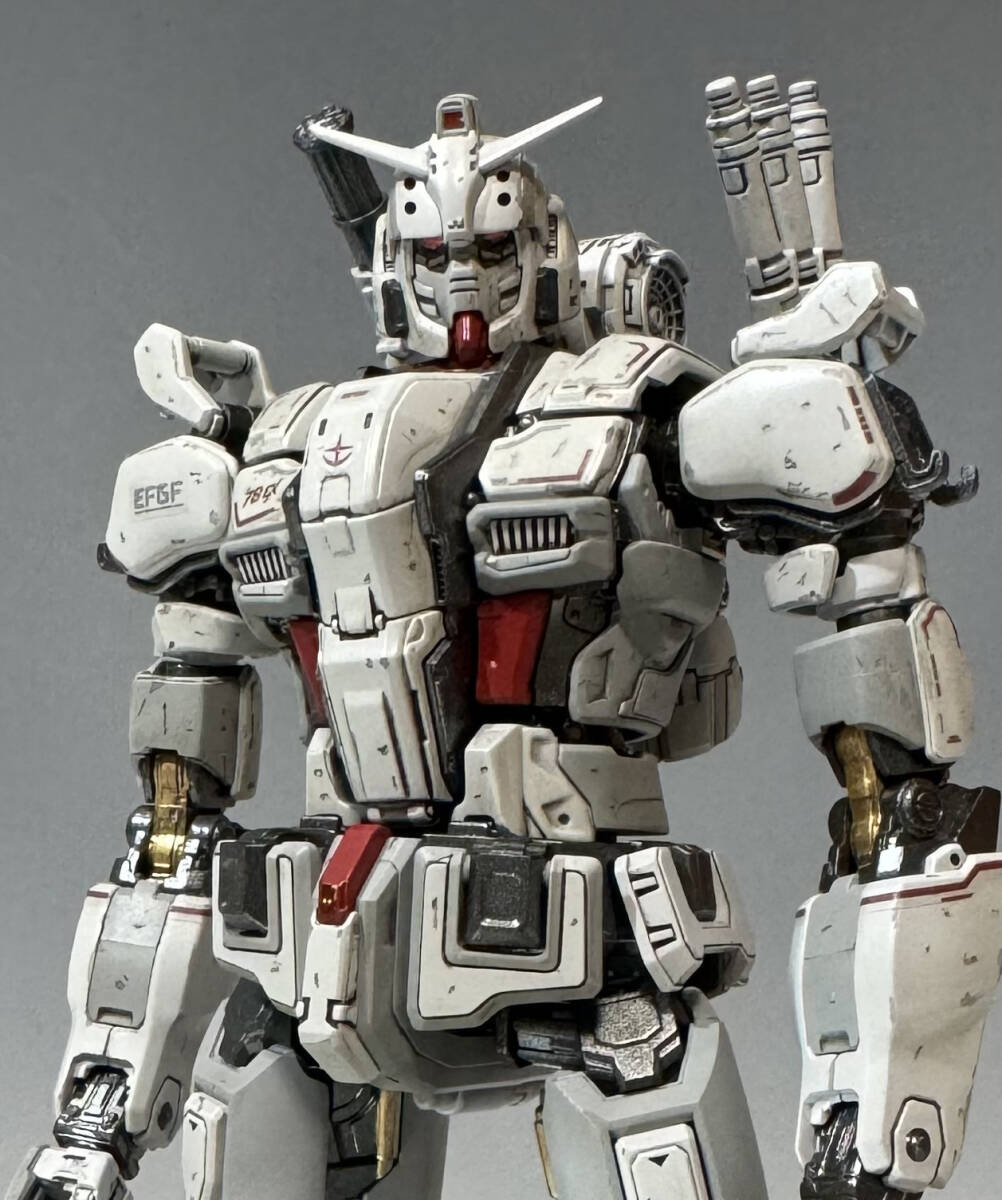 Yahoo!オークション - HG 1/144 RX-78[G]E GUNDAM EX 塗装済み完成品 ...