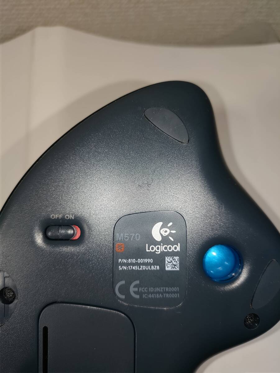 Yahoo!オークション - 1円スタート 持ち運びケース付き Logicool M570 ...