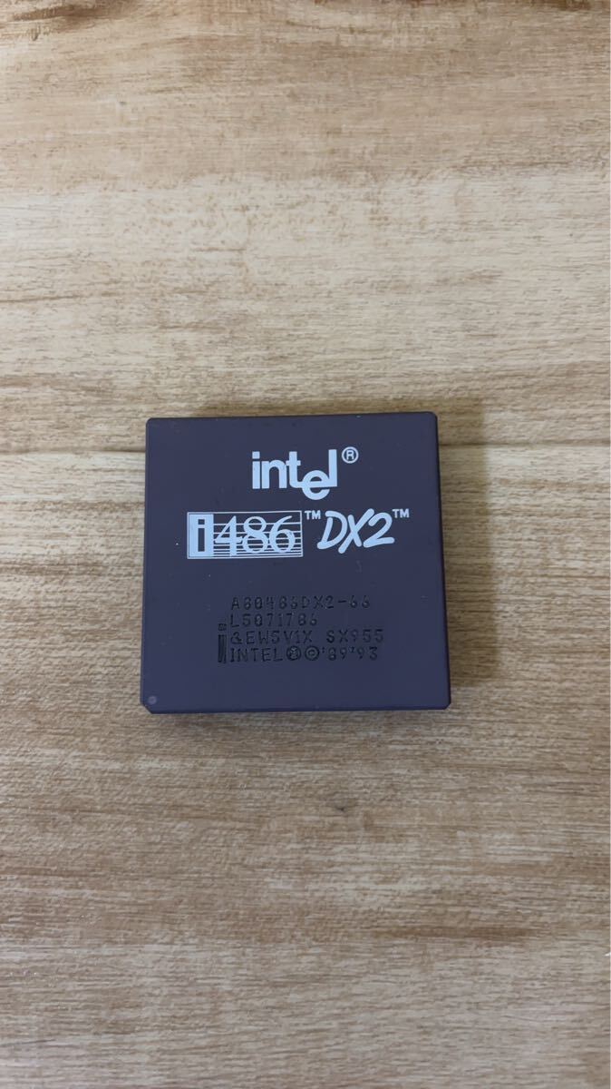 動作未確認ジャンク品 Intel i486 DX2 CPU(その他)｜売買されたオークション情報、yahooの商品情報をアーカイブ公開 - オークファン（aucfan.com）