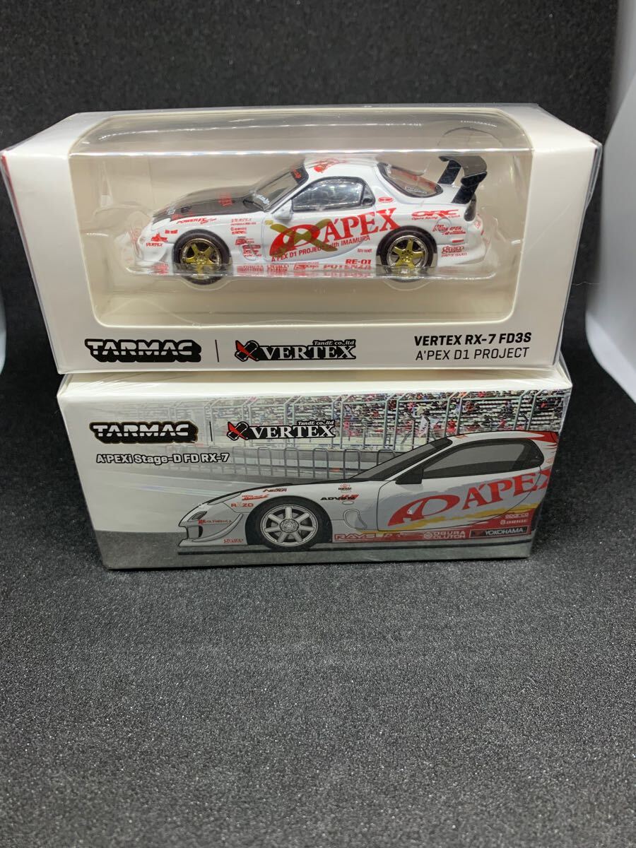 Yahoo!オークション - (コ) 1/64 ターマックワーク VERTEX RX-7 A`PEX...