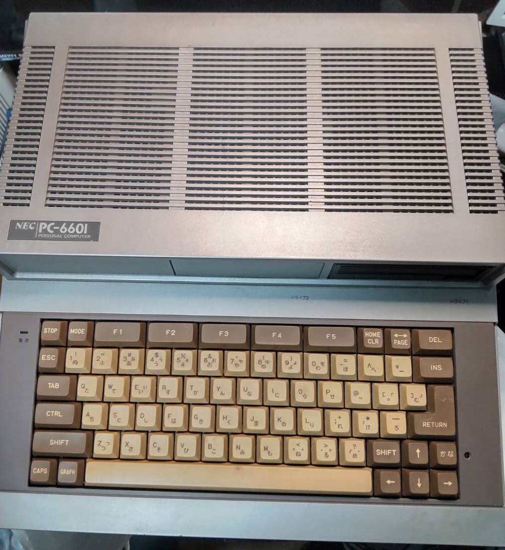 Yahoo!オークション - NEC PC-6601 本体 メンテナンス動作品