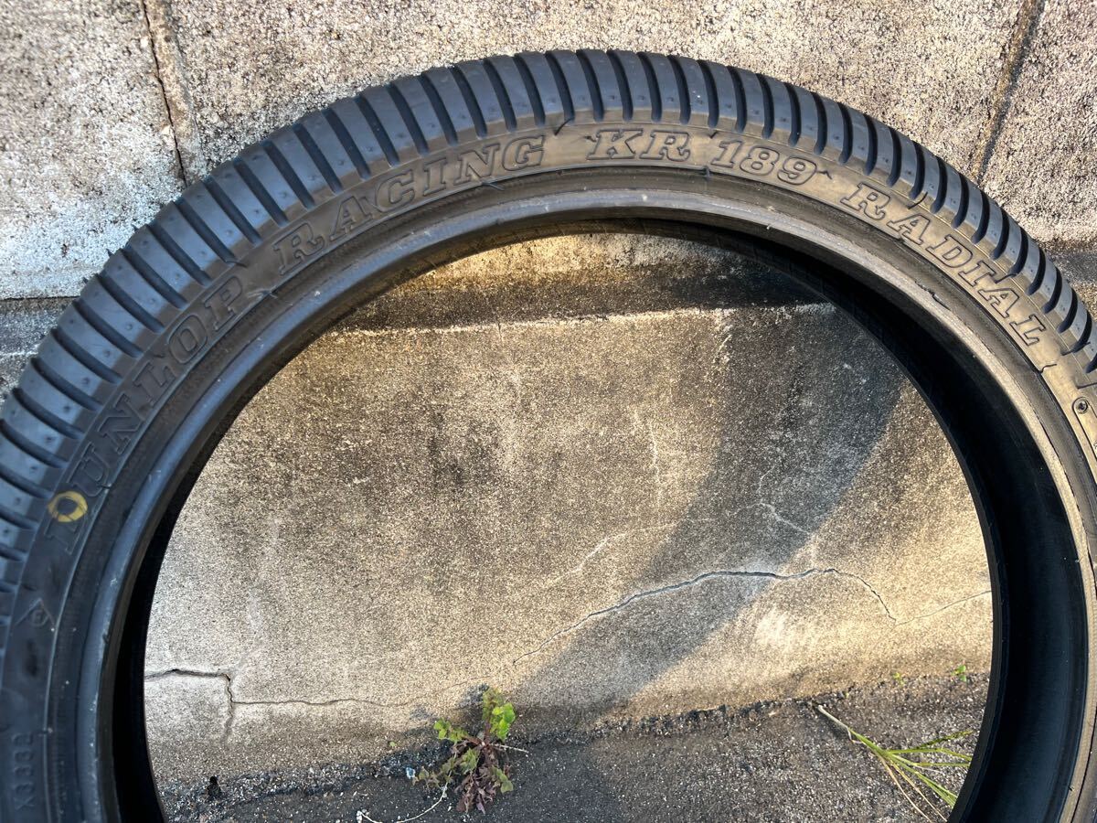 ダンロップ レーシングレイン KR189 95/70R17 フロント 品 DUNLOP CBR150R YZF-R15 ウエット路面(スクーター、ミニバイク用)｜売買されたオークション情報 ...