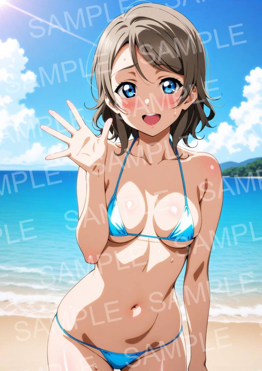 Yahoo!オークション - 3979 渡辺曜 ラブライブ セクシー 巨乳 アニメ ...