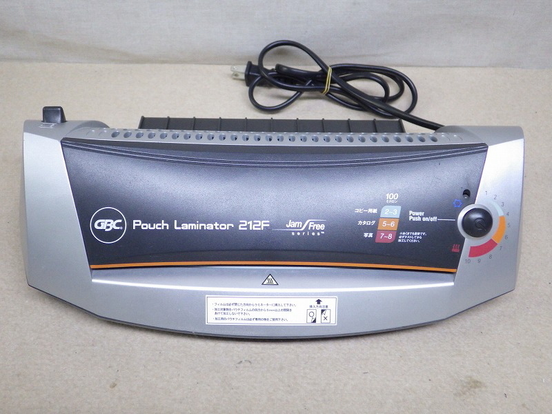 Yahoo!オークション - Kンま0437 GBC A4 パウチラミネーター GLM212F ...