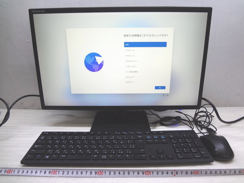 Yahoo!オークション - Kムか0459 PRINCETON 液晶モニター 21.5インチ P...