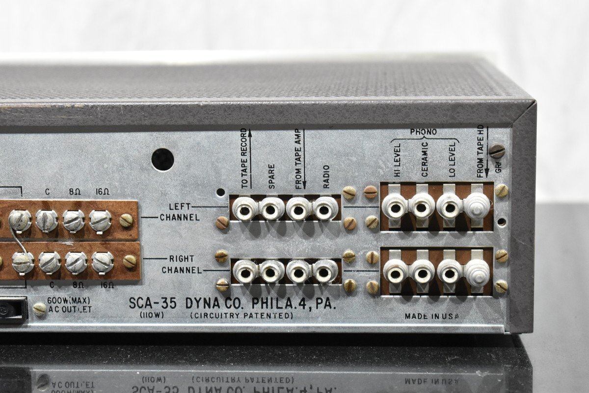 Yahoo!オークション - DYNACO ダイナコ 真空管プリメインアンプ SCA-35