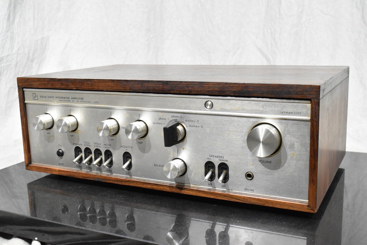 LUXMAN ラックスマン プリメインアンプ SQ503X(LUXMAN)｜売買されたオークション情報、yahooの商品情報をアーカイブ公開 - オークファン（aucfan.com）