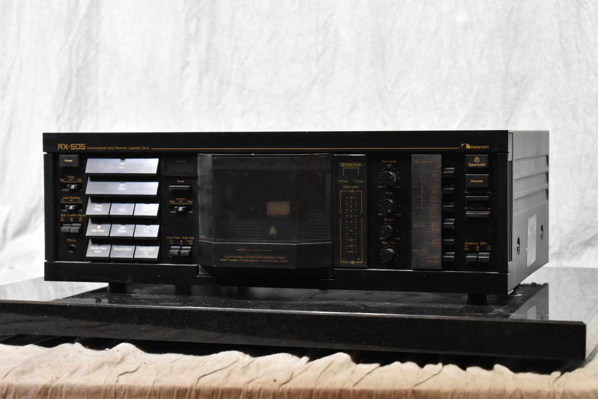 Yahoo!オークション - Nakamichi ナカミチ カセットデッキ RX-505