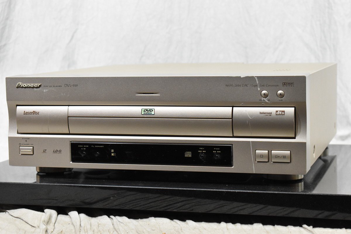 Yahoo!オークション - Pioneer パイオニア DVD/LDプレイヤー DVL-919