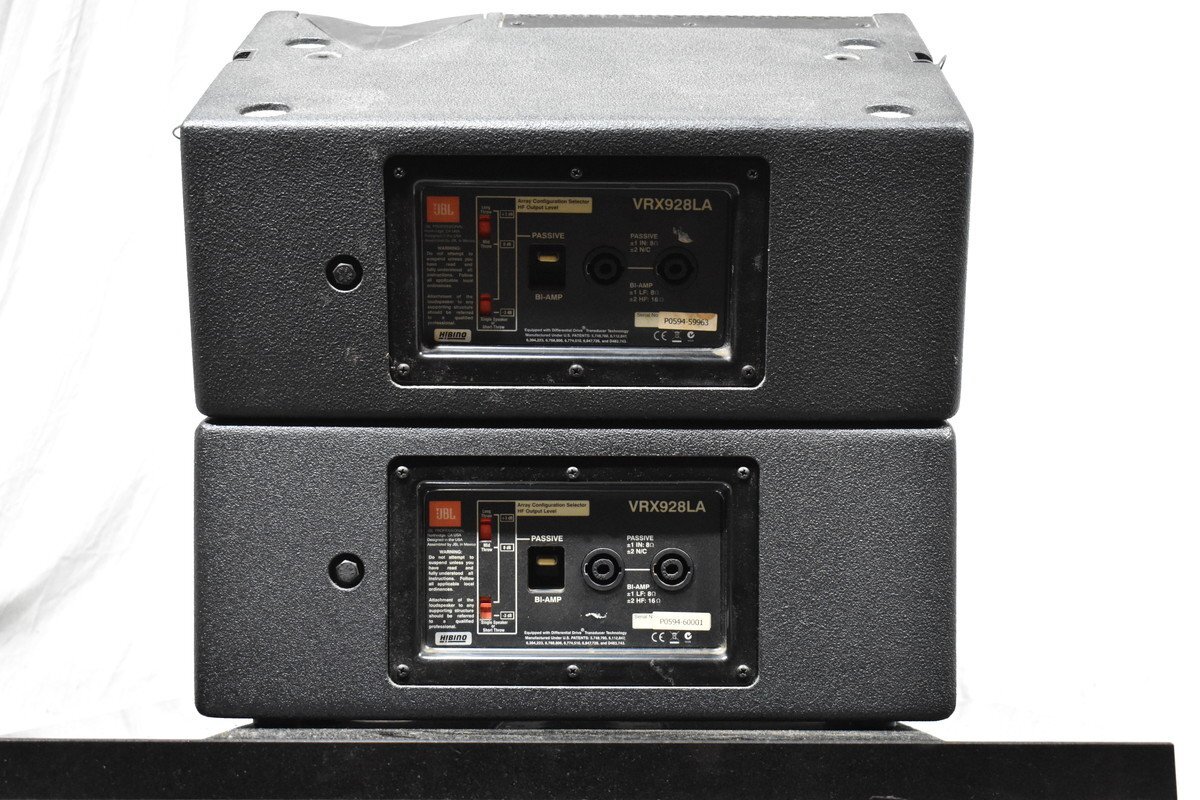 Yahoo!オークション - JBL VRX928LA スピーカー ブラック ペア