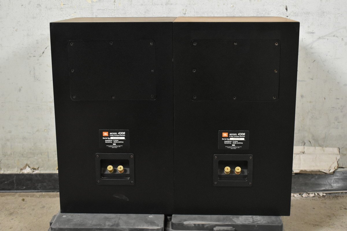 Yahoo!オークション - JBL 2wayモニター スピーカー ペア 4306