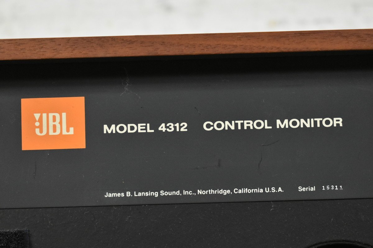 Yahoo!オークション - JBL スピーカー ペア 4312 CONTROL MONITOR