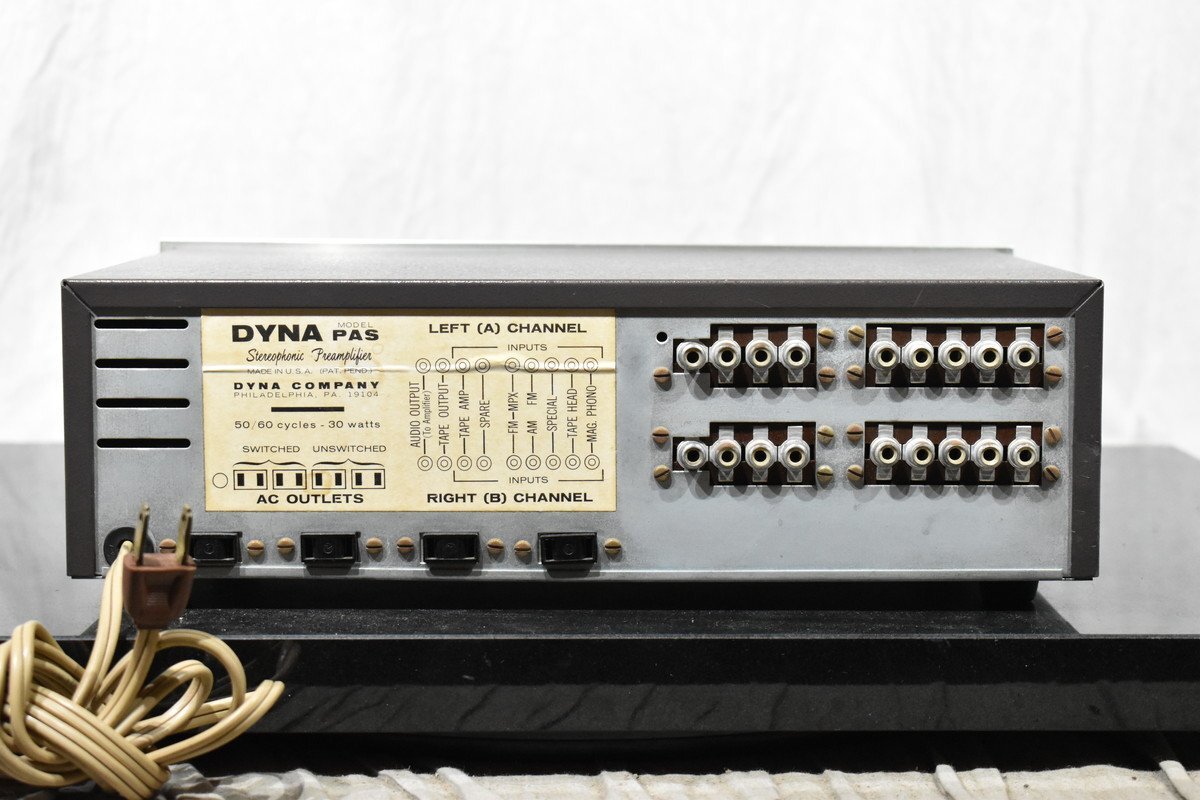 Yahoo!オークション - DYNA/ダイナ 管球式コントロールアンプ 真空管プ...