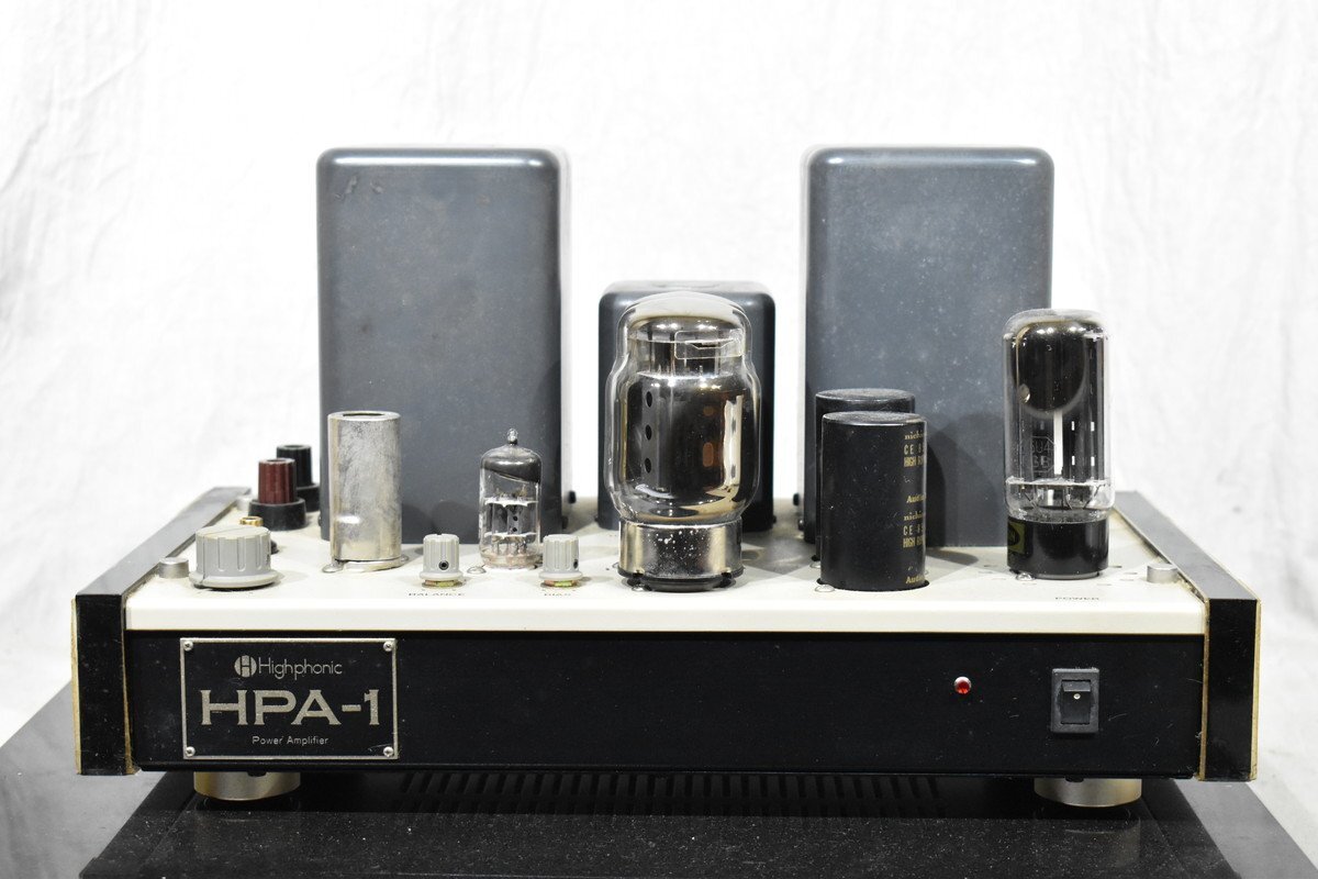 Yahoo!オークション - HighPhonic HPA-1 ハイフォニック モノラル 真空...