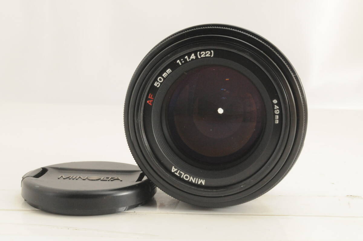 Yahoo!オークション - 美品 MINOLTA ミノルタ AF 50mm F1.4 完動 G156...