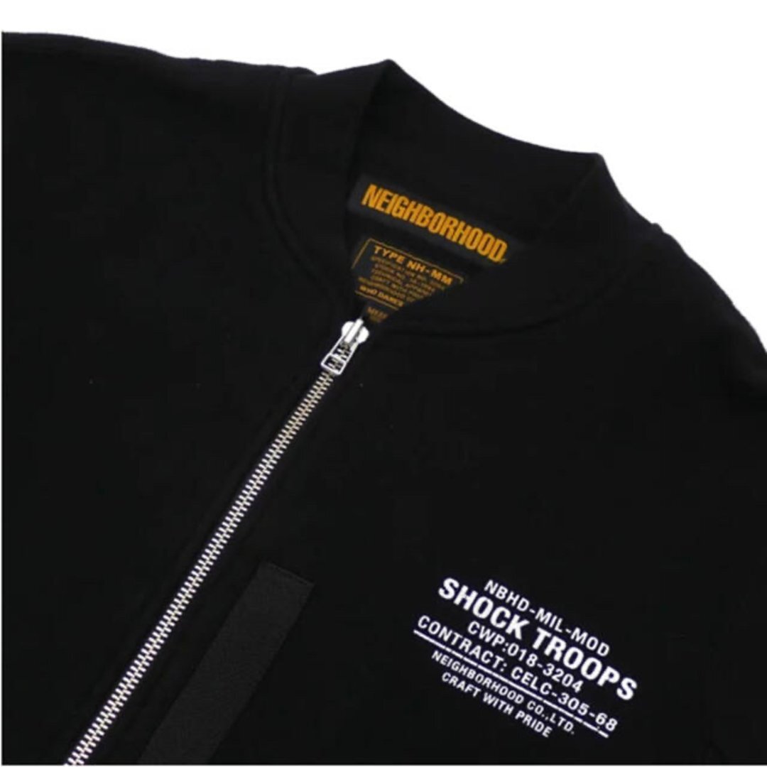 Yahoo!オークション - NEIGHBORHOOD ネイバーフッド NBHD 18AW MA-1/Sm...