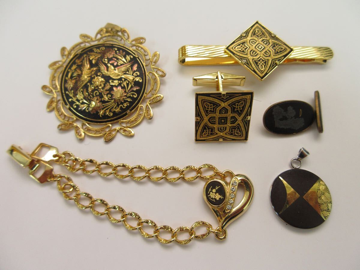 Yahoo!オークション - 【E47】ぞうがん 象嵌 ゾウガン ダマスキナード ...