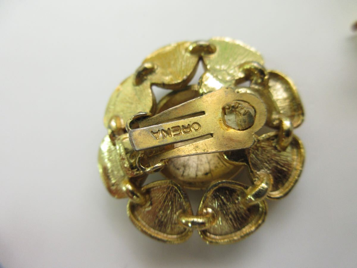 Yahoo!オークション - 【D52】ヴィンテージ ビンテージ イヤリング 両...