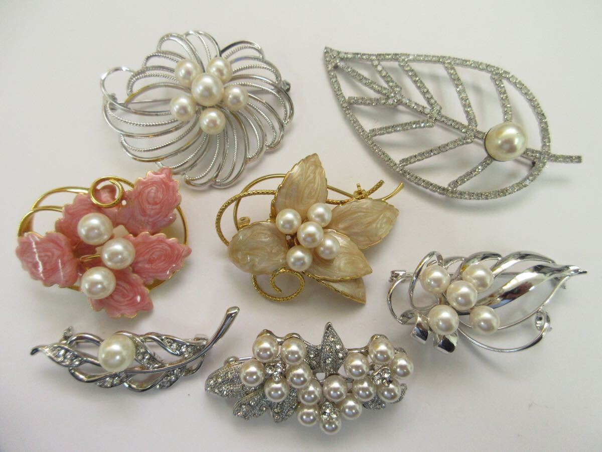 Yahoo!オークション - 【A40】ヴィンテージ ビンテージ ブローチ フェ...