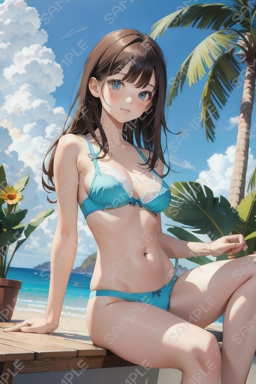 Yahoo!オークション - A030【一点物】AIアート A4ポスター セクシー美...