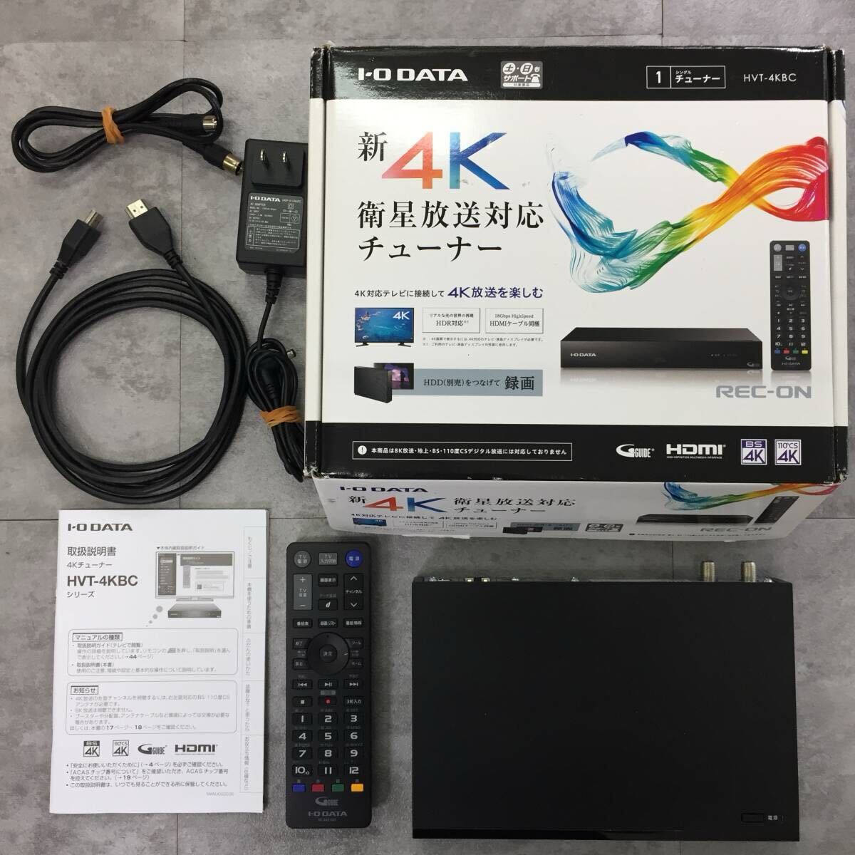 Yahoo!オークション - I-ODATA アイ・オー・データ機器 HVT-4KBC 4Kチ...