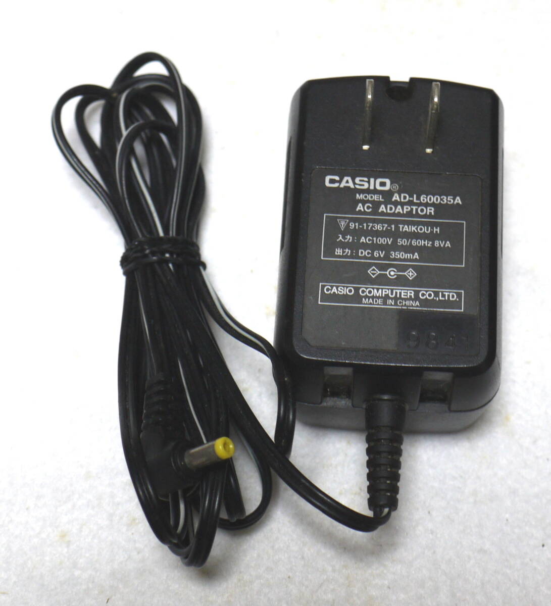 Yahoo!オークション - CASIO ACアダプター AD-L60035A DC6V 350mA