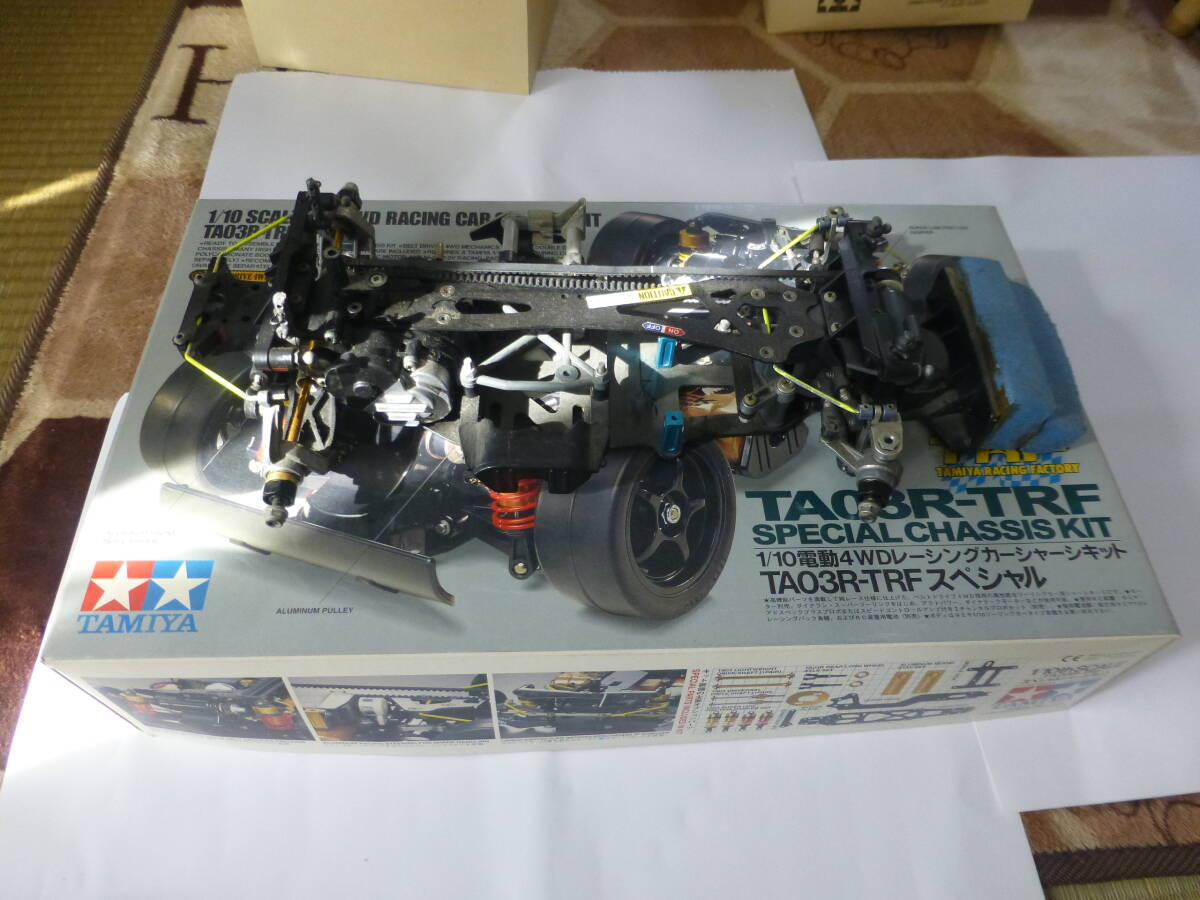 Yahoo!オークション - TAMIYA TA03R-TRFスペシャルシャーシキット RSシ...