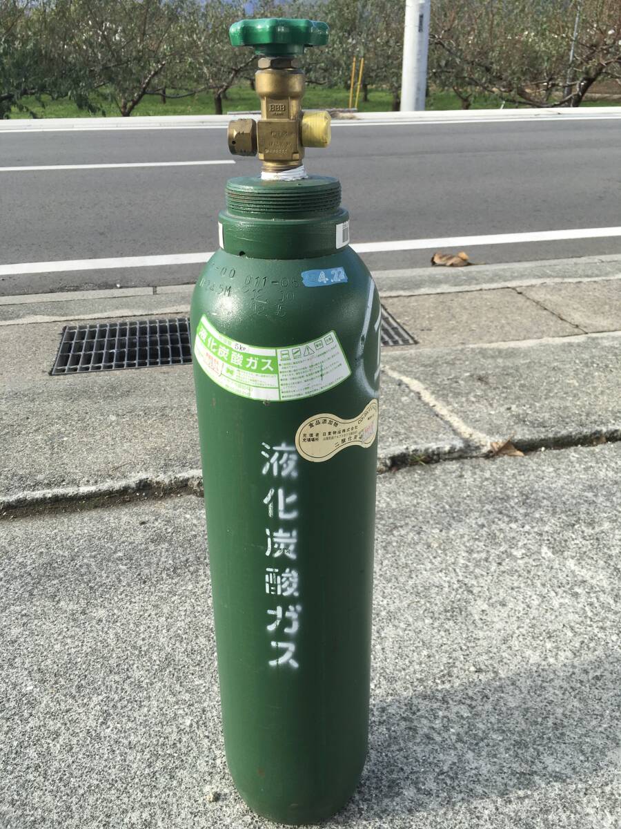 Yahoo!オークション - 【ミドボン 炭酸ガスボンベ 5キロ】 空容器