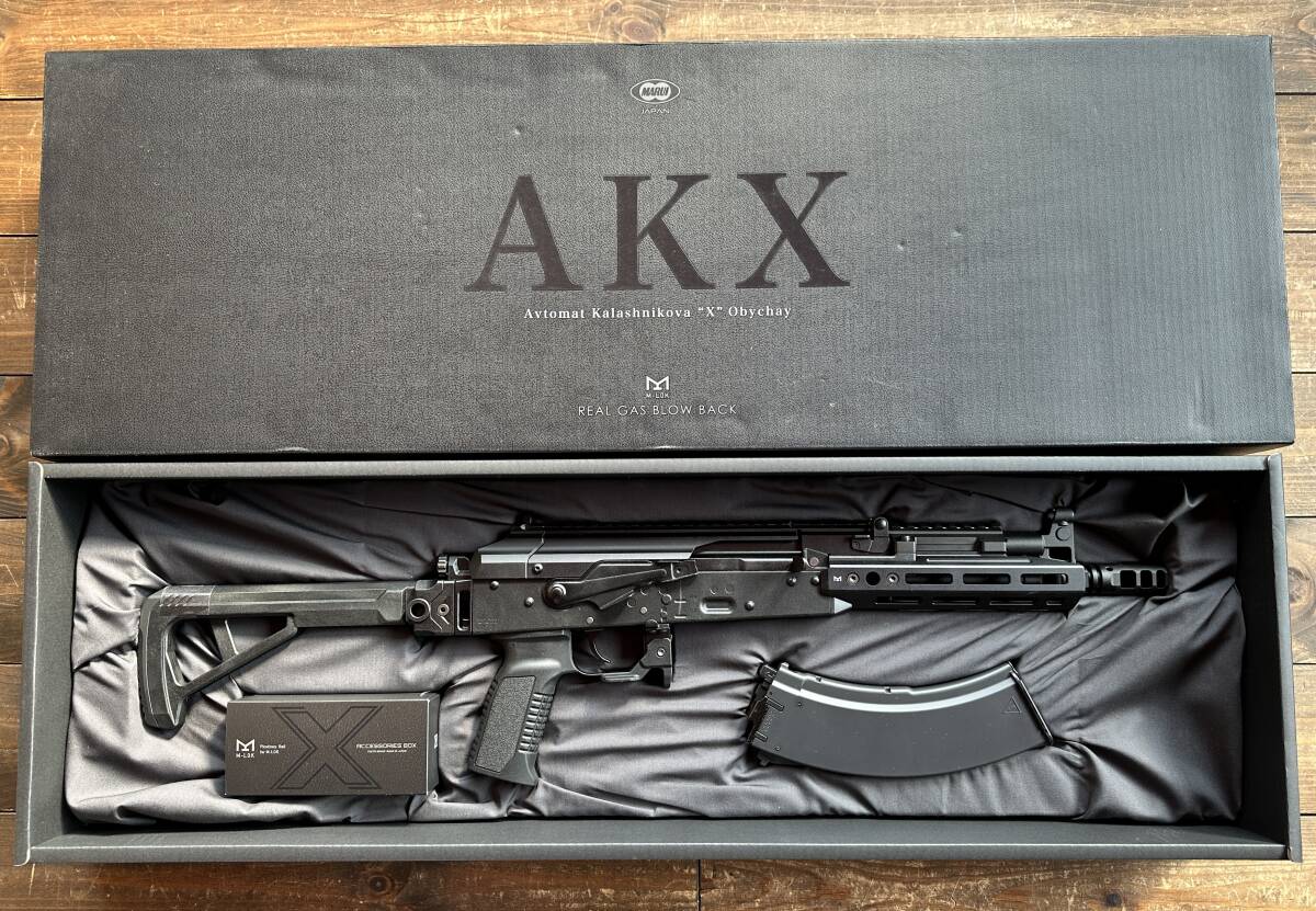 Yahoo!オークション - 【ほぼ新品】東京マルイAKXガスブロM-LOK