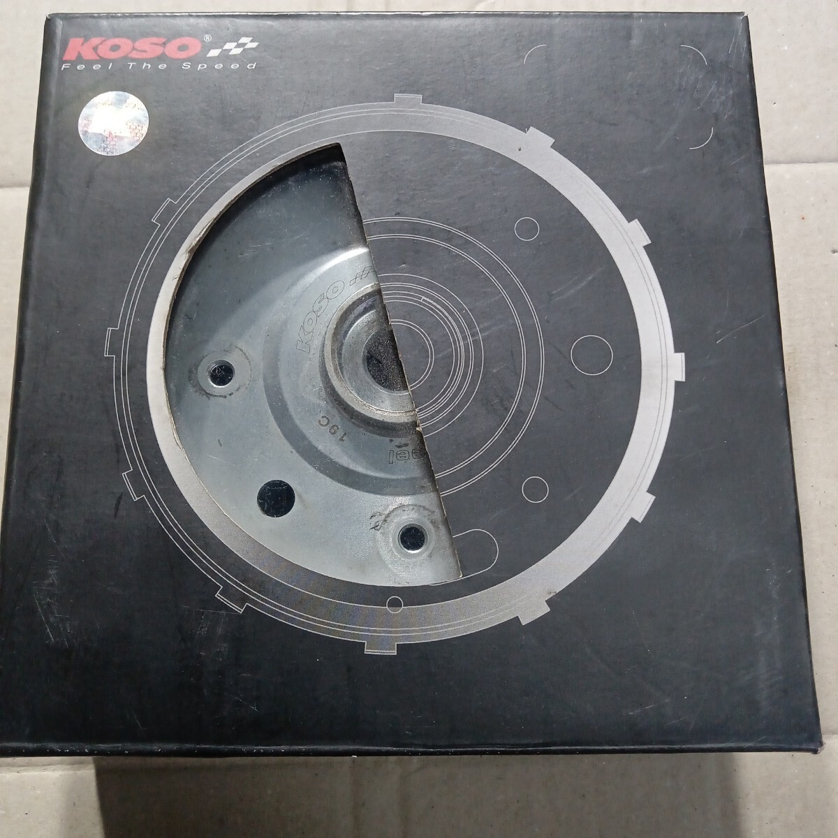 Yahoo!オークション - 【特注】KOSO軽量フライホイール/軽量アウターロ...