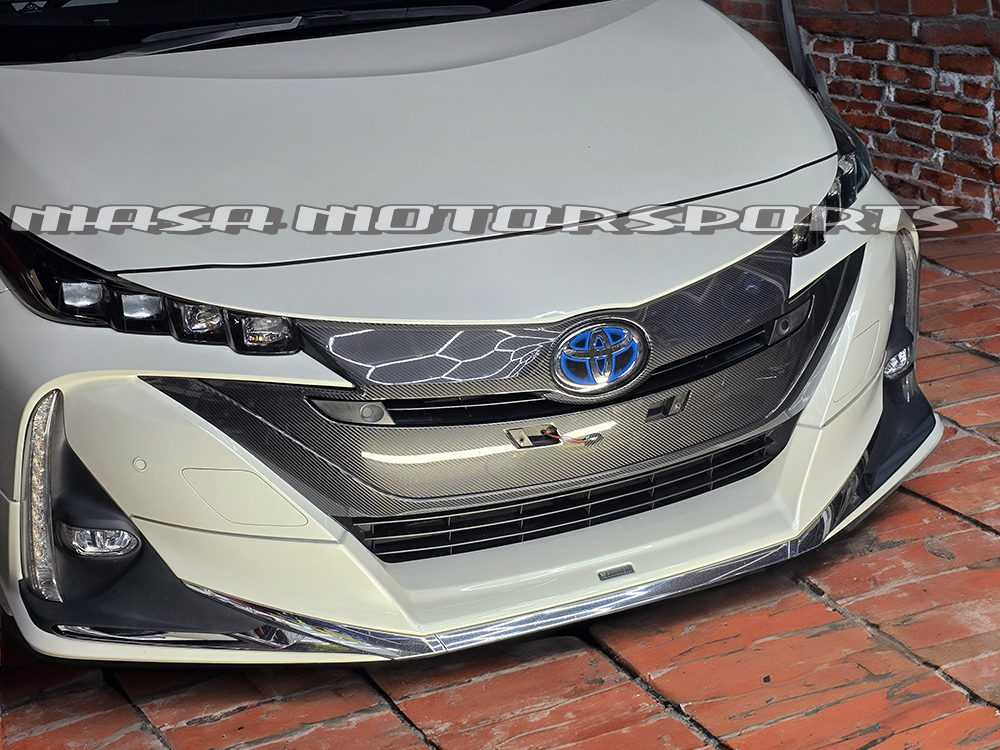 Yahoo!オークション - トヨタプリウスZVW52 PHV フロントグリル上部カ...