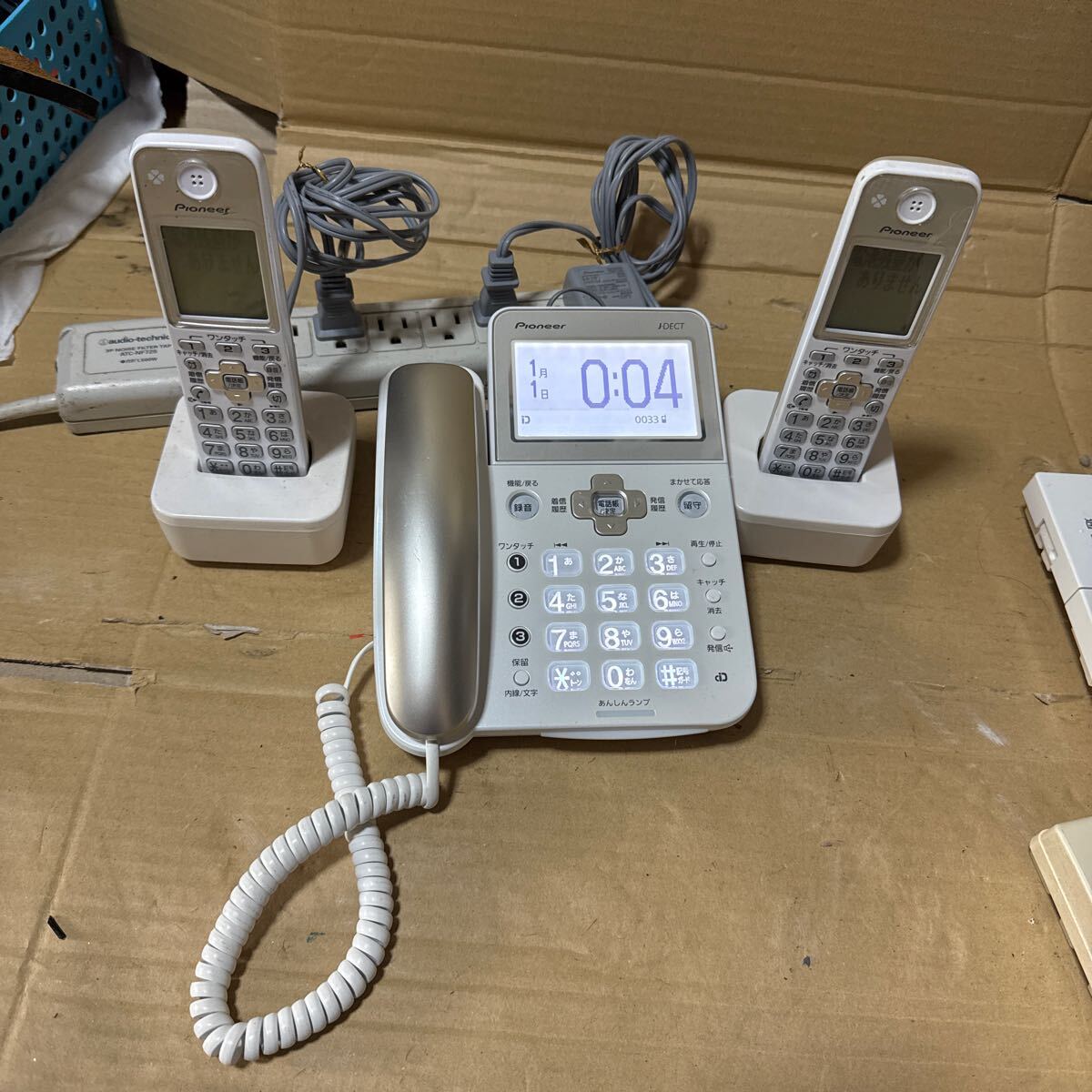 Yahoo!オークション - あ-7860）パイオニア Pioneer J-DECT 電話機 本...
