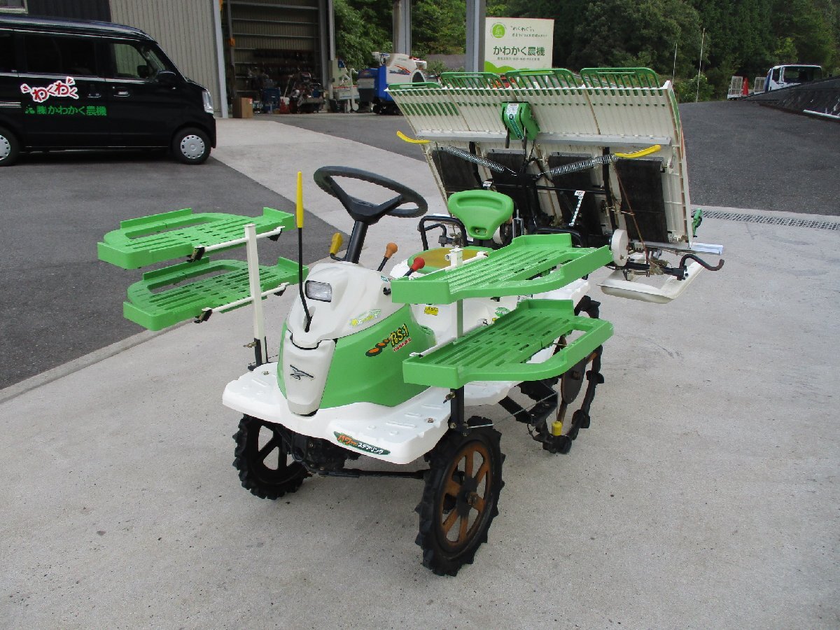 広島 現状出品 ヤンマー 田植機 PeS-1 2.8ps 4条植 クランク パワステ リコイルスタート マニュアル かわかく農機(車体)｜売買されたオークション情報、yahooの商品情報を ...