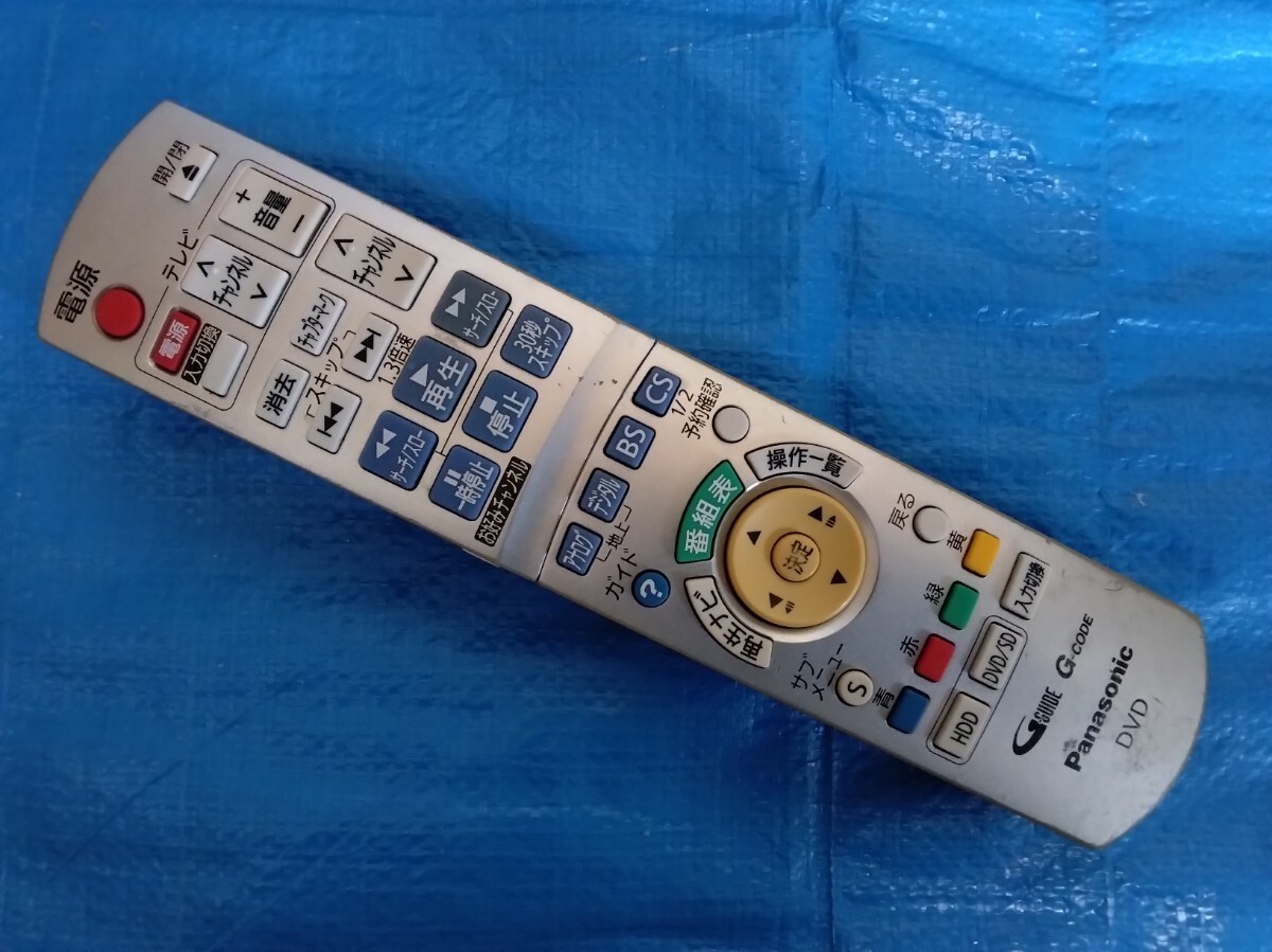 Yahoo!オークション - パナソニック DVDリモコン N2QAYB00...