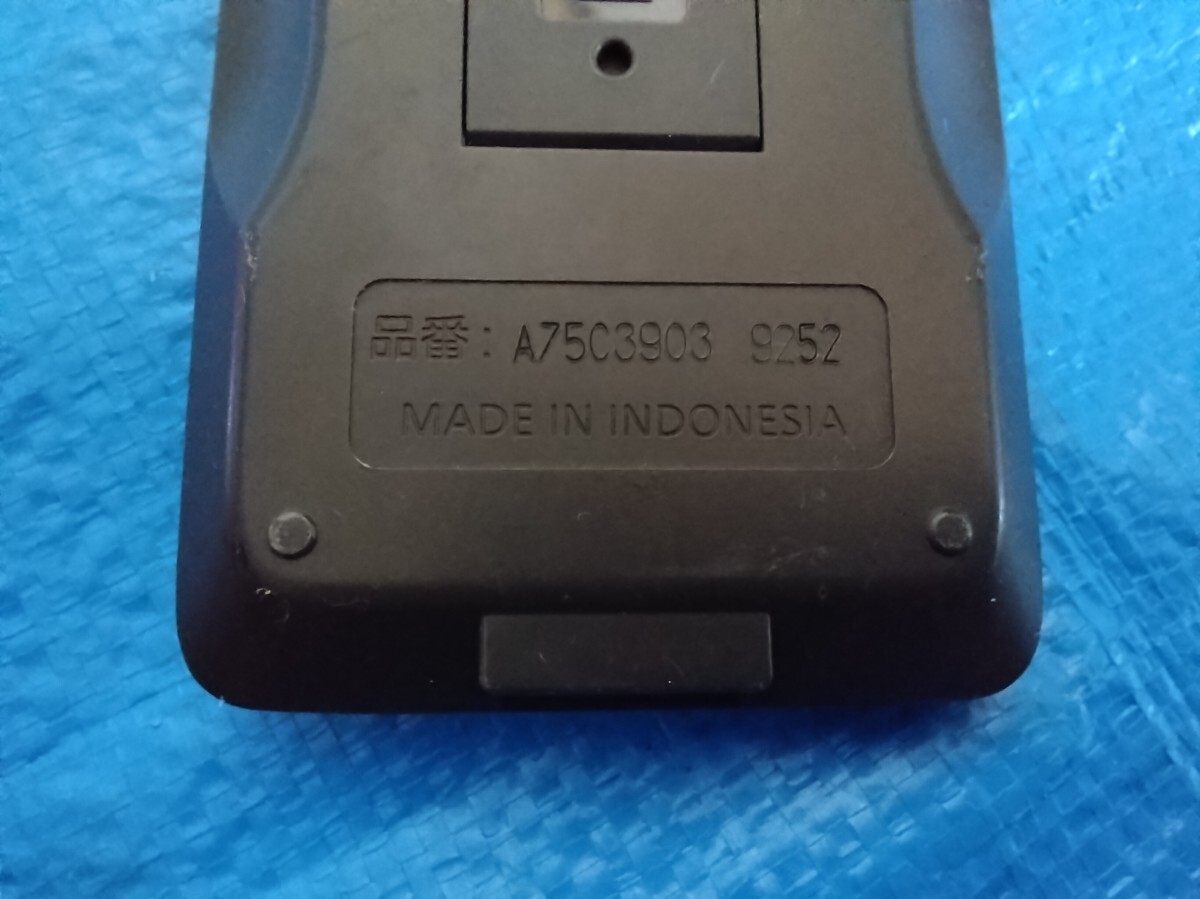 Yahoo!オークション - パナソニック リモコン A75C3903 9252