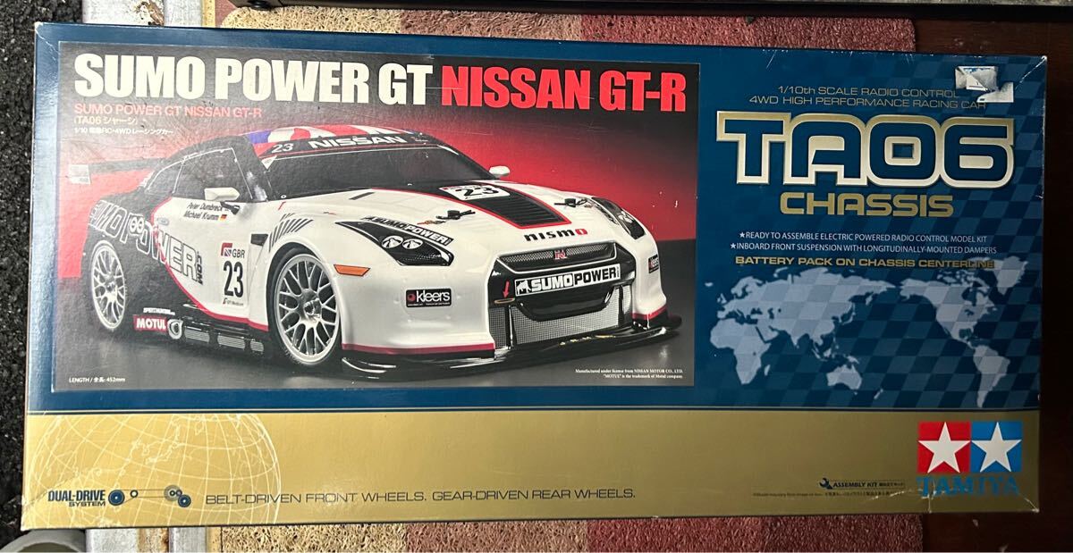 Yahoo!オークション - 1/10 タミヤ TA06 ニッサン GT-R R35 難あり ジ...