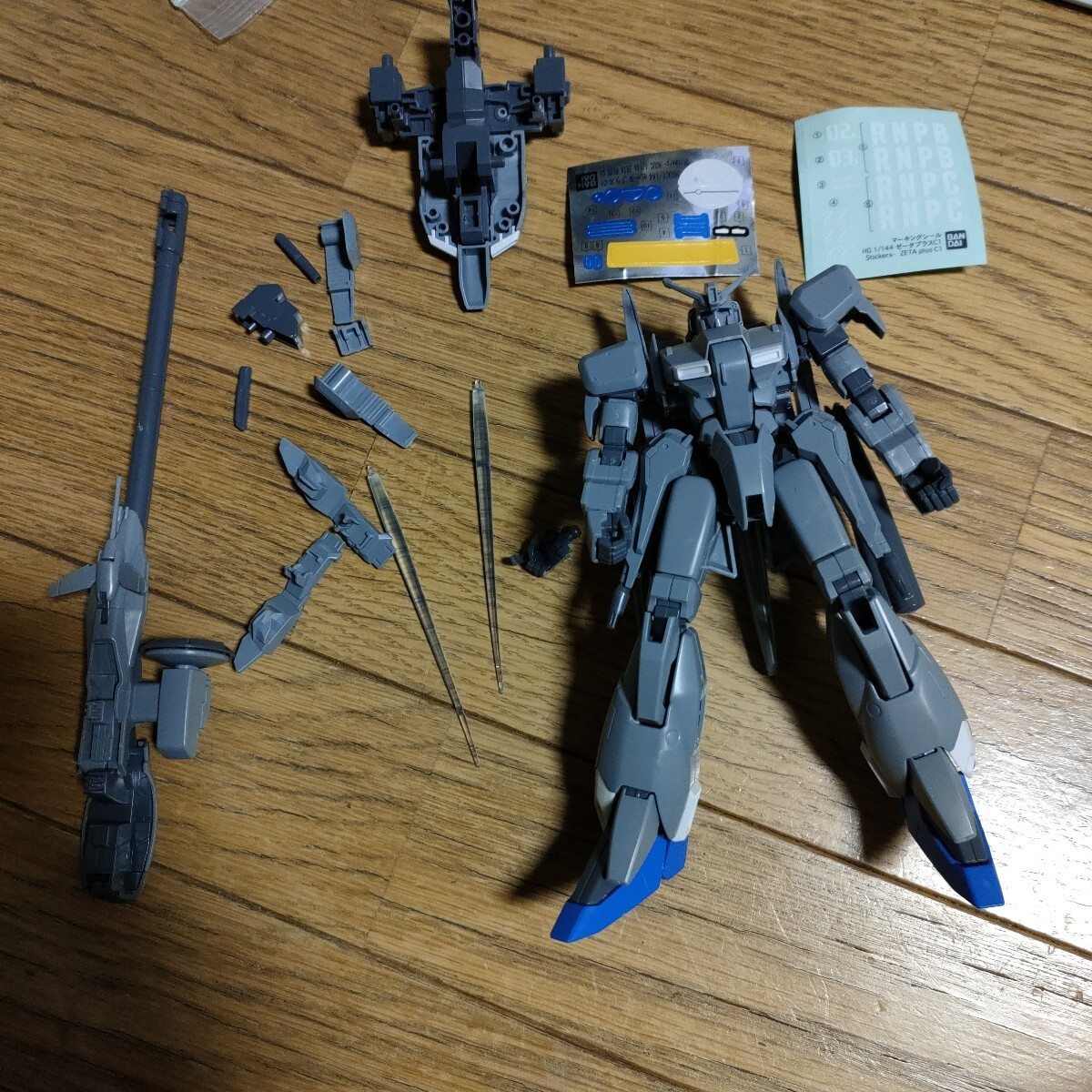 Yahoo!オークション - HGUC Zガンダムプラス C1 素組