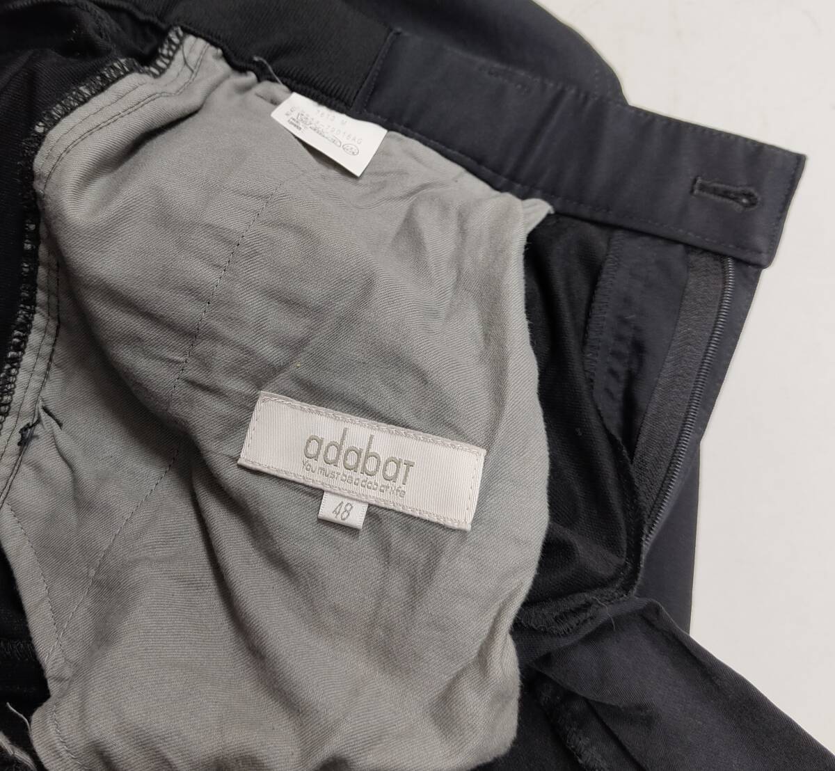 Yahoo!オークション - adabat アダバット ゴルフパンツ メンズ ブラッ...