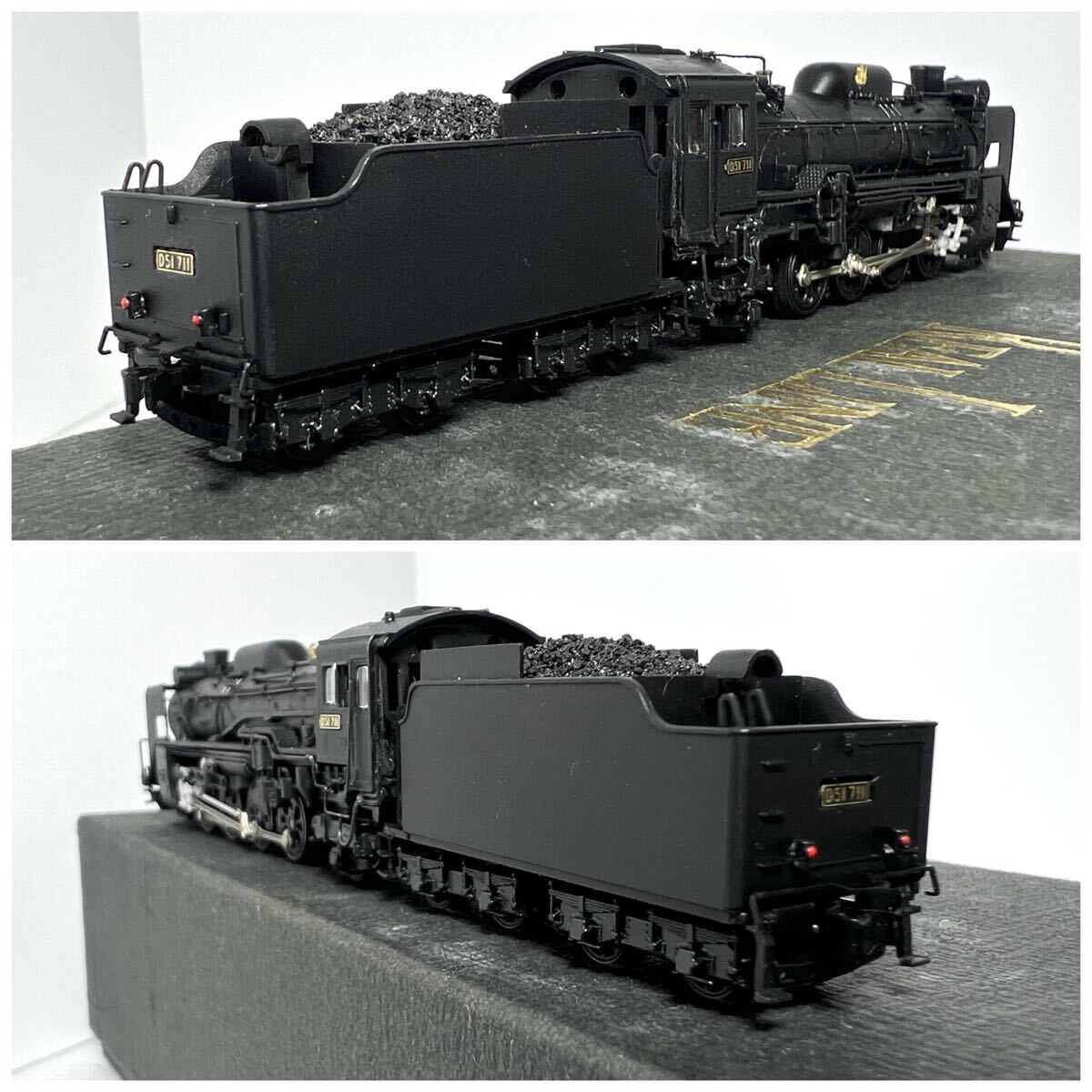 Yahoo!オークション - リアル・ライン 1975国鉄D51 北海道型 D51-711号...