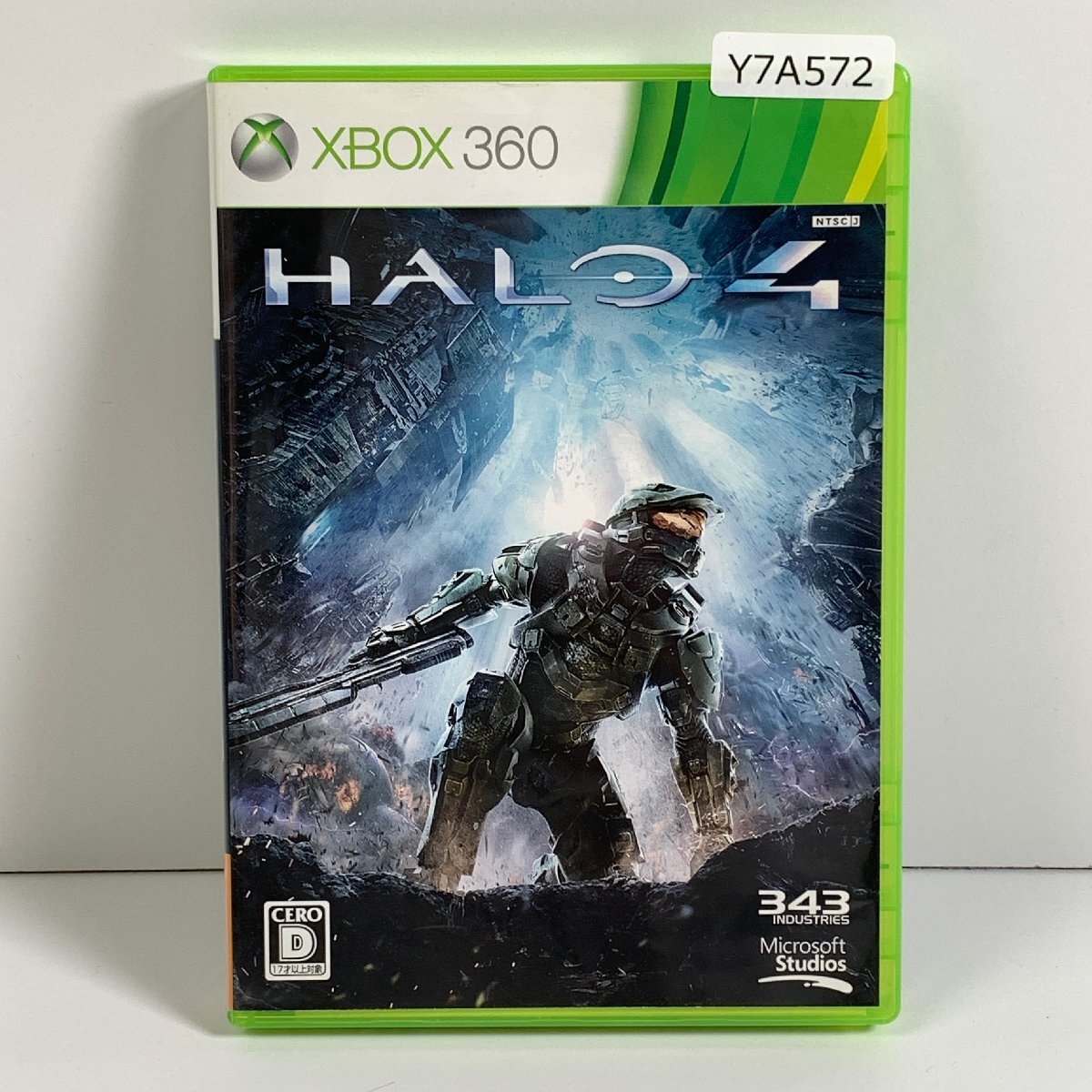 Yahoo!オークション - Y7A572 Xbox 360 エックスボックス Halo 4 ヘイ...