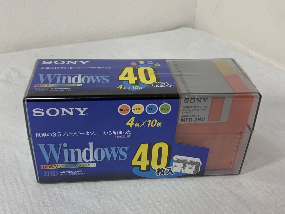 ラスト SONY ソニー フロッピーディスク 40枚入り Windows MFD-2HD(FD)｜売買されたオークション情報、yahooの商品情報をアーカイブ公開 - オークファン ...