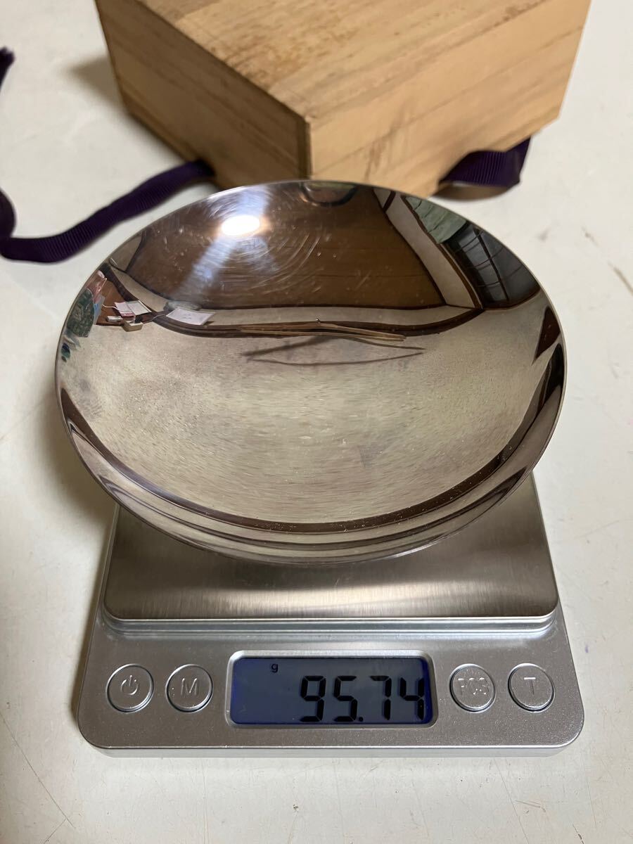 Yahoo!オークション - 銀杯 銀盃 95g SILVER シルバー 酒器 保管品 純...