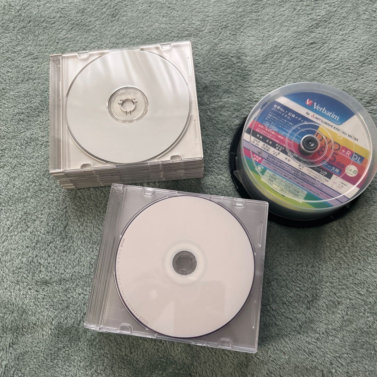 Yahoo!オークション - DVD-R 9枚＋8枚 maxell CD-RW 9枚 まとめ マクセル