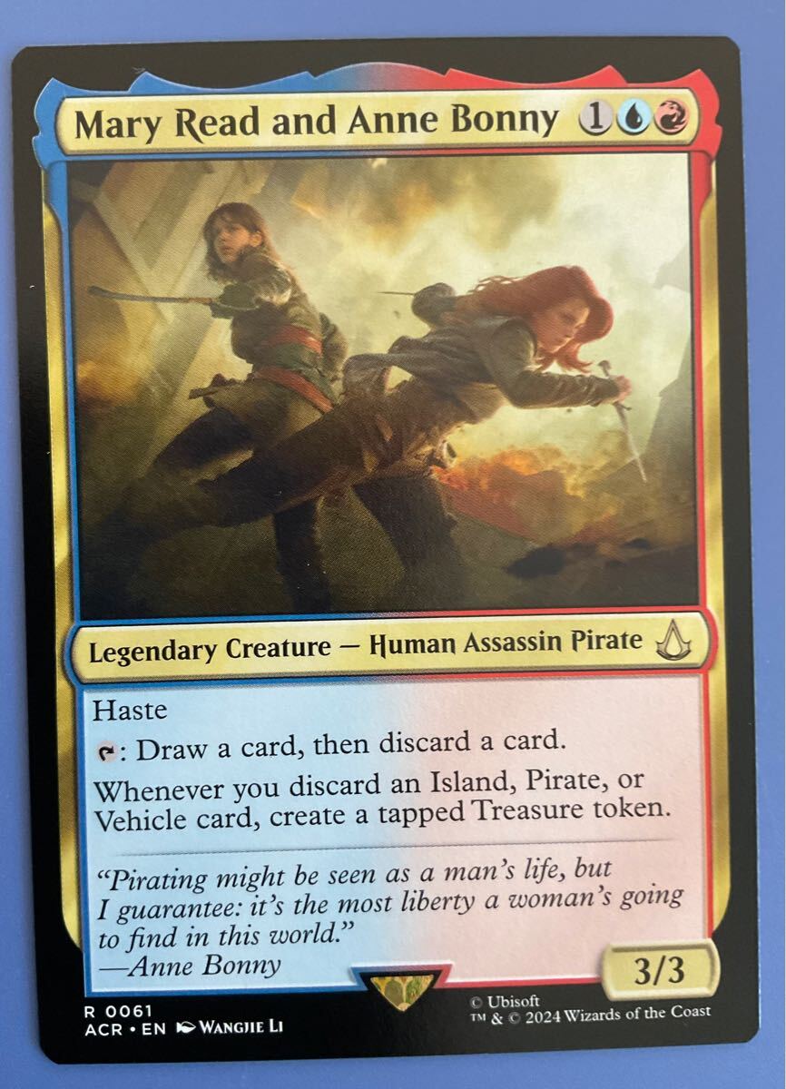 Yahoo!オークション - [AG-MTG] (061)《メアリ・リードとアン・ボニー/...