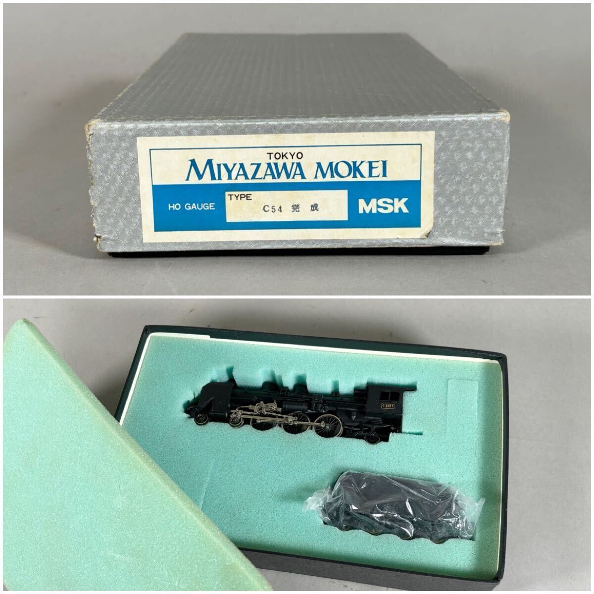 Yahoo!オークション - 宮沢模型 MIYAZAWA MOKEI C54 完成 蒸気機関車 ...