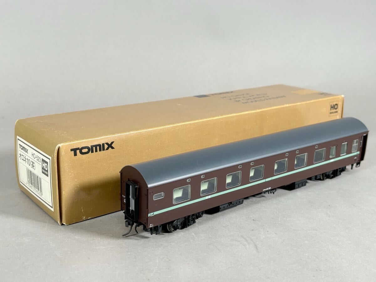 Yahoo!オークション - TOMIX HO-523 オロネ10 茶 HOゲージ 鉄道模型 ト...