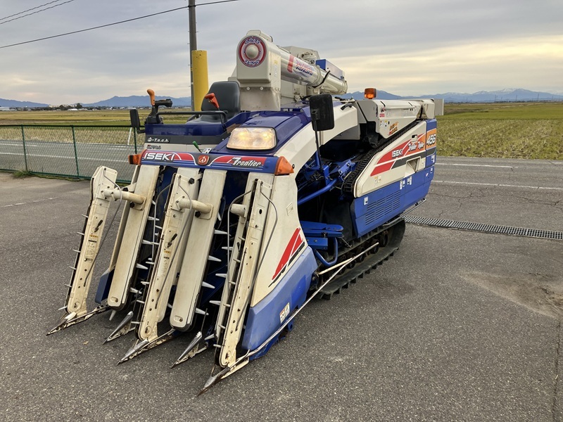 イセキ ISEKI 4条刈り コンバイン フロンティアファイター456 スイング＆ズームオーガ HF456G ディーゼル 可動品 直接引取り限定(車体)｜売買されたオークション情報、yahoo ...